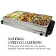 Elite Cuisine EWM1715 5Qt. Stainless Steel Electric Buffet Server ...