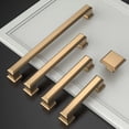 10 Pack 7-1/2 Inch Champagne Bronze Cabinet Pulls Kitchen Drawer ...