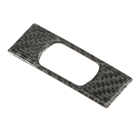 Emergency Light Switch Panel Trim, Anti Scratch Carbon Fiber Emergency ...