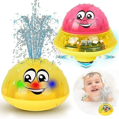Bath Toys Kids, 2 In 1 Induction Spray Water Toy With Led Light Musical ...