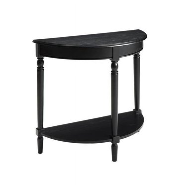 Convenience Concepts French Country Half-Round Entryway Table with ...