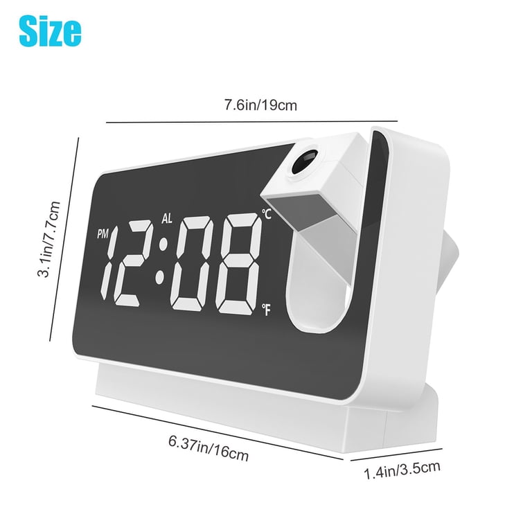 Alarm Clock That Projects Onto Ceiling | Shelly Lighting