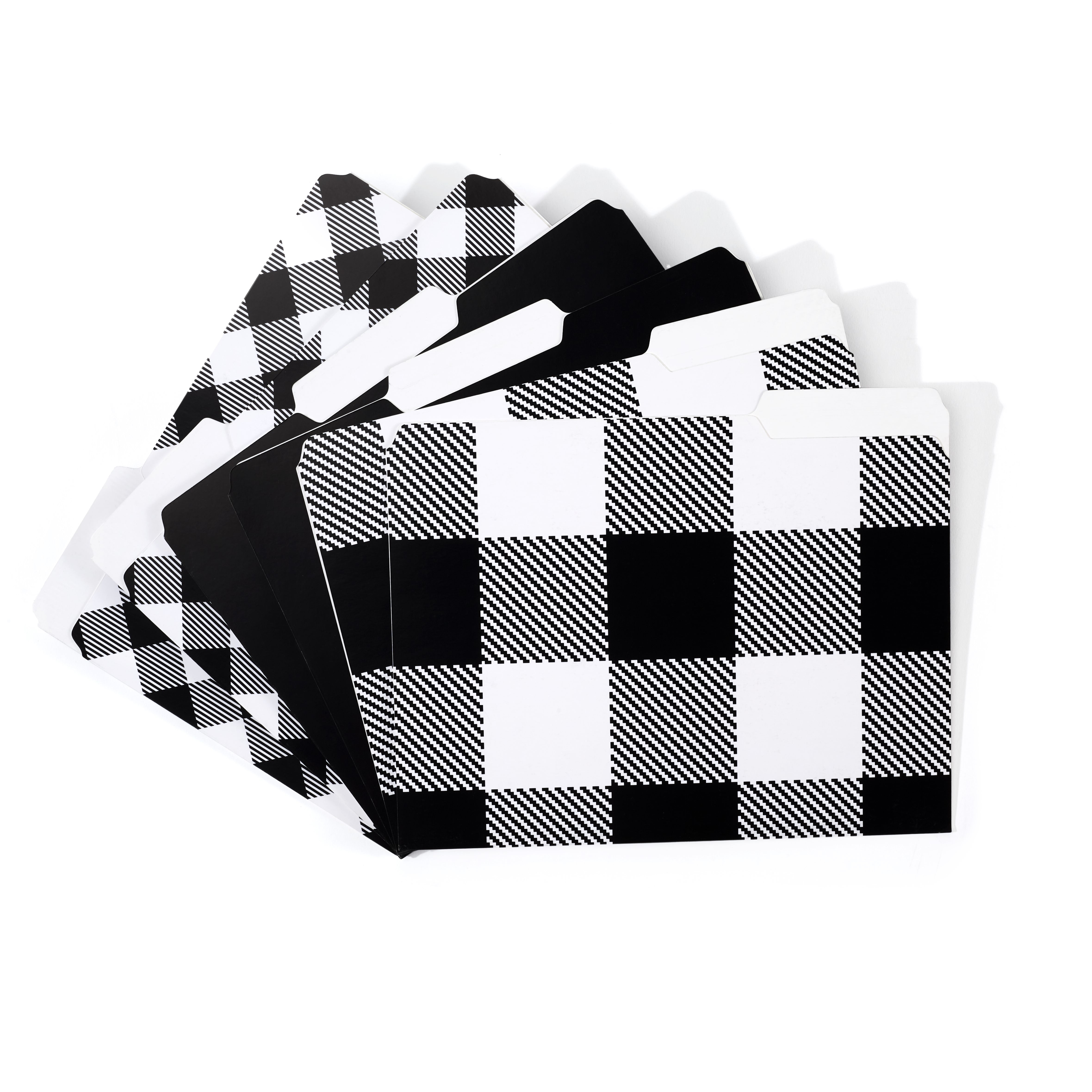 Buffalo Check File Folders - Office Storage and Organization - Walmart.com