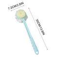 Sdjma Shower Body Brush And Loofah Back Scrubber Bath Mesh Sponge With