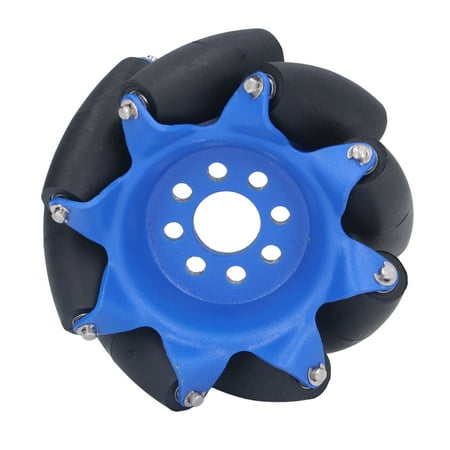 TPU Rubber Rollers Wheel,3in 45° Omnidirectional Wheel Industrial Robot ...