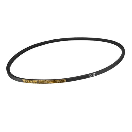Uxcell K32 Drive V Belt Girth 32-inch Industrial Power Rubber ...