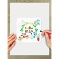 4Pcs Plastic Drawing Painting Stencils Templates for Painting on ...