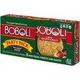 Boboli Italian Taste Small Crust Mini Pizza Party Pack With Sauce, 8 Ct ...