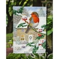 Carolines Treasures ASA2070GF European Robin Flag Garden Size Small ...