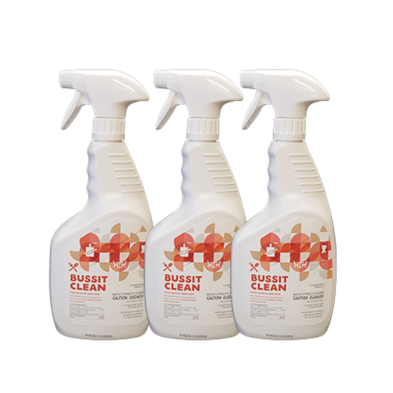 Bussit Clean Food Surface Kitchen Sanitizer, Fragrance Free, Pack of 3 ...