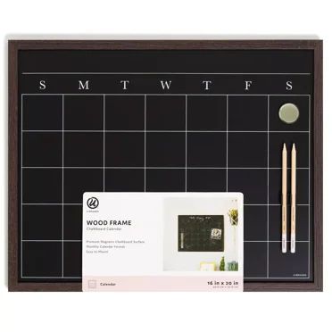 "Flipside Products Inc 36"" X 48"" Wood Framed Black Chalkboard for ...