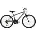 Huffy 24" Granite Mountain Bike, Fits Riders 58" - 70", 15-Speeds, Gray, Adult, Boy's - Walmart.com