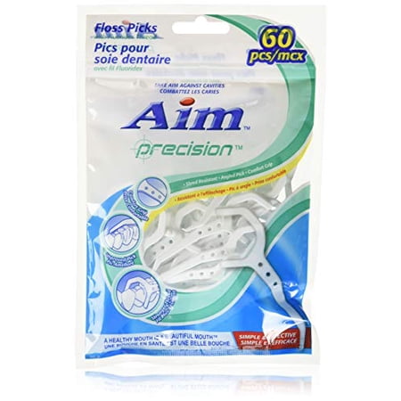 Aim Precision Floss Picks 50 pack | Walmart Canada