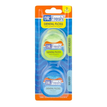 Dr. Fresh Dental Floss, 2 count - Walmart.com