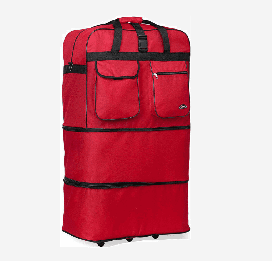 36 inch Wheeled Spinner Suitcase Luggage Expandable Rolling Duffel Bag ...