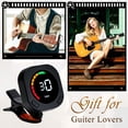 Cbzote Digital Clip-On Tuner with Rotating Head and High Definition LCD ...