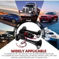 1-Set 150dB Dual-Tone Air Horn Kit with 12V Compressor for Cars SUVs ...