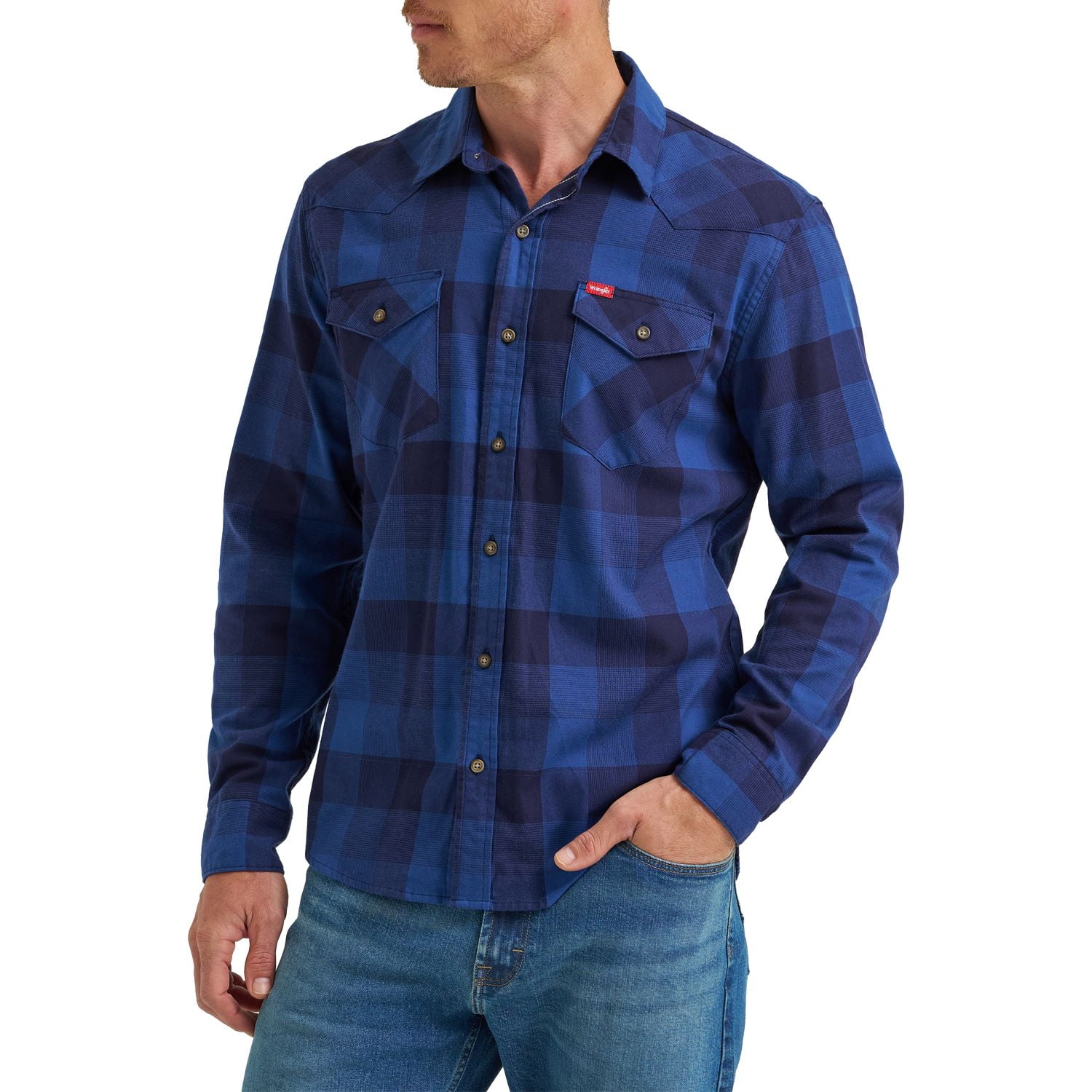Click here for Wrangler Mens Slim Fit Woven Shirt prices