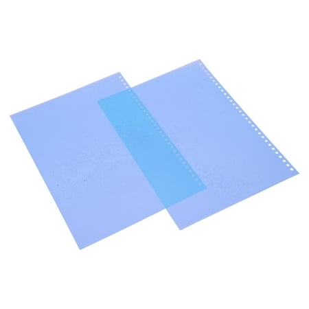 Paper Protector Sheets, 30 Hole 50pcs Sheet Protectors Waterproof For ...