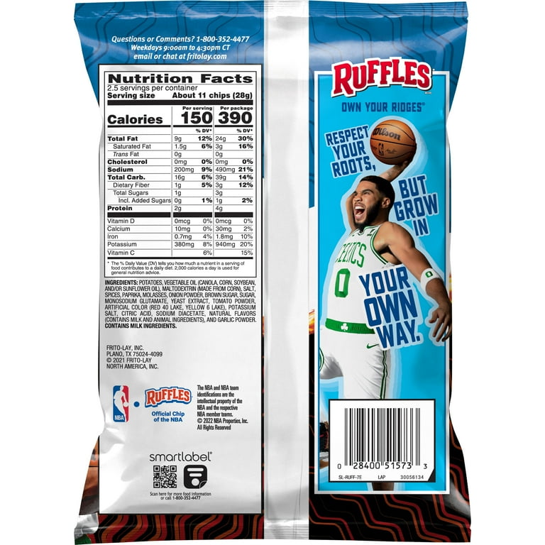 Ruffles Nutrition Facts