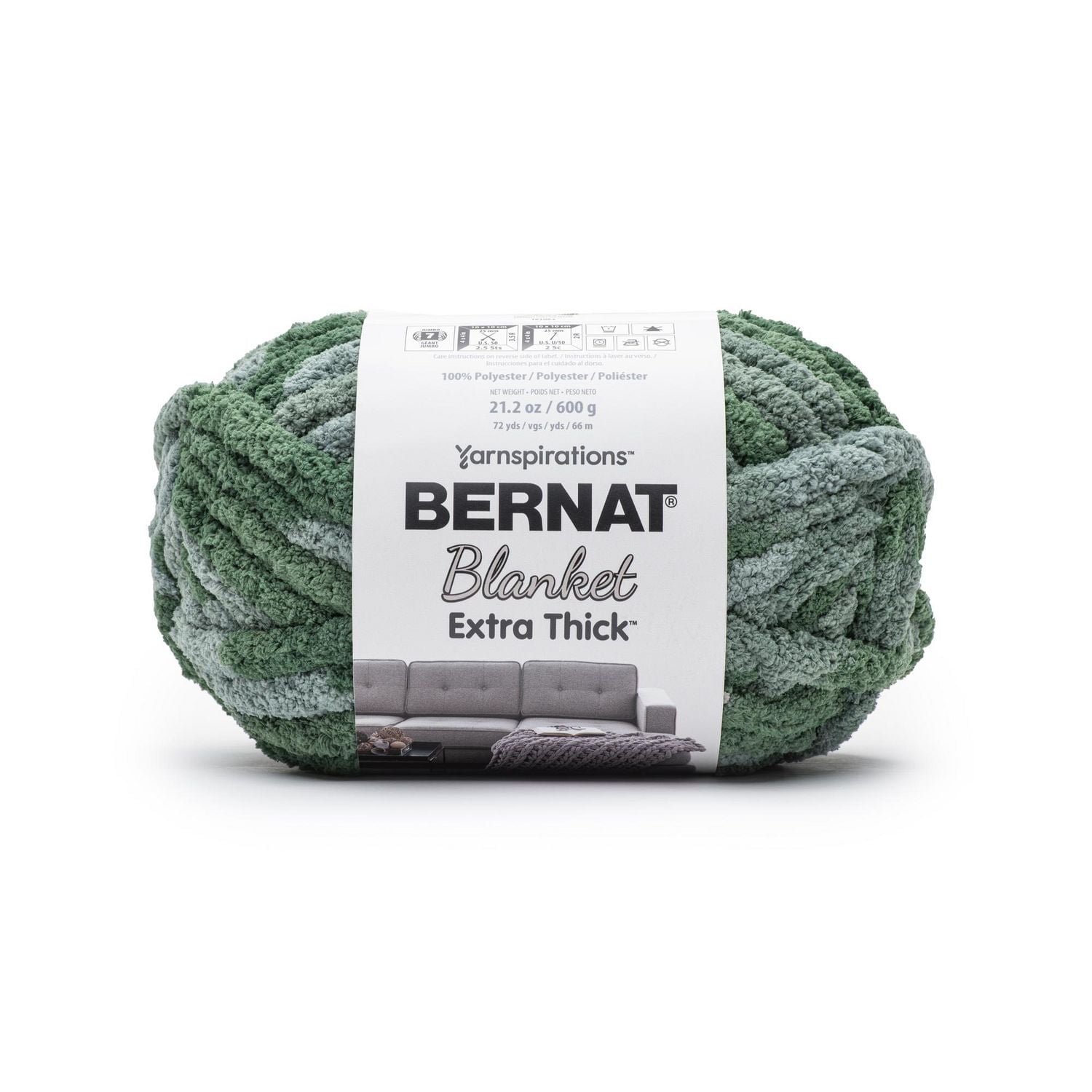 Click here for Bernat Blanket Extra Thick #7 Jumbo Polyester Yarn... prices