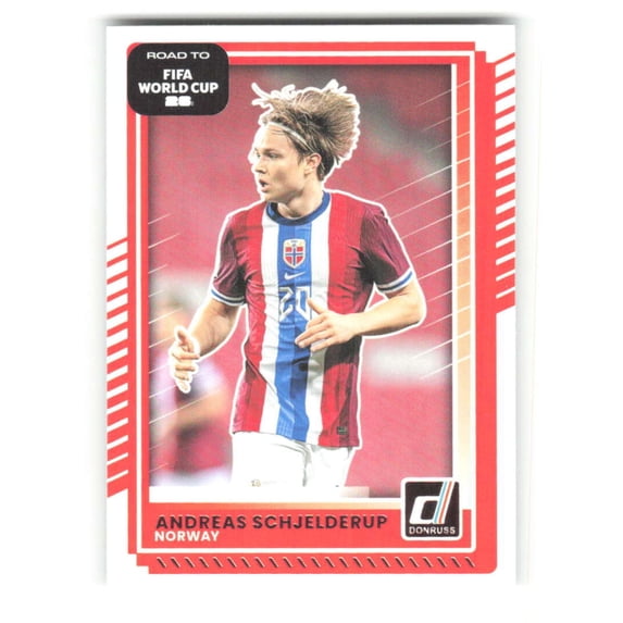 2025-26 Donruss Road to FIFA World Cup #167 Andreas Schjelderup Norway ...