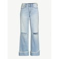 Scoop Women's Marietta Wide Leg Cropped Jeans - Walmart.com Scoop Women's Marietta Wide Leg Cropped Jeans - Walmart.com
