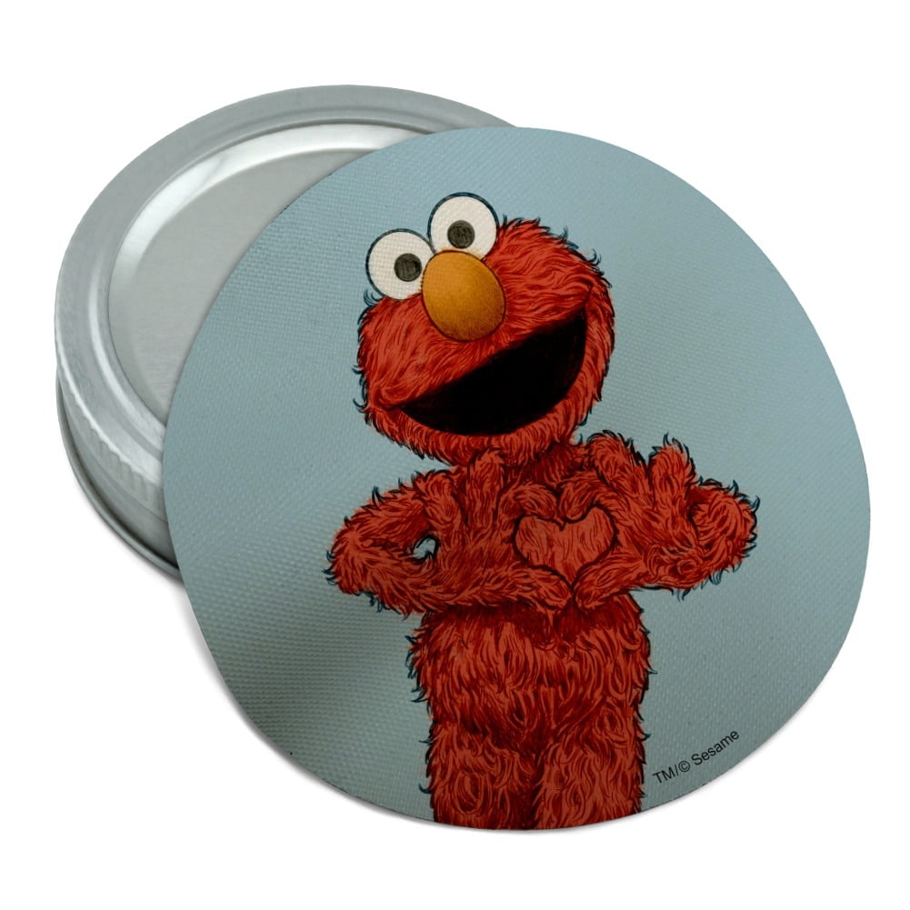 Sesame Street Vintage Elmo Round Rubber Non-Slip Jar Gripper Lid Opener ...