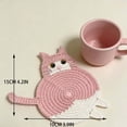 7PCS Crochet Butt Coasters for Drinks, Handwoven Absorbent Funny Cup ...