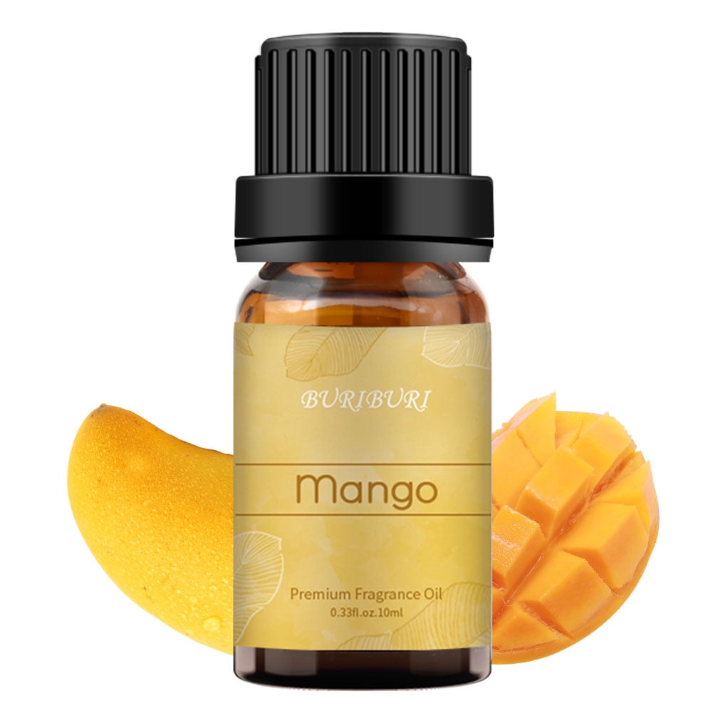 Buriburi Mango Essential Oil 10 ml (1/3 oz) 100% Pure, Undiluted, Natural Aromatherapy - Walmart.com