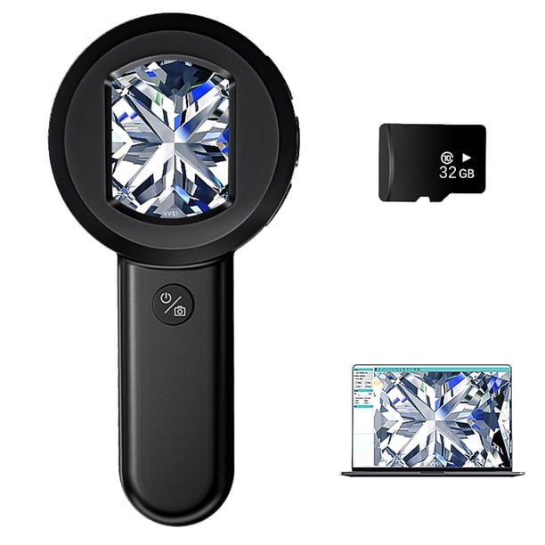 Microscopio Digital Portátil Alta Lupa Recargable Por USB Nuevo ...