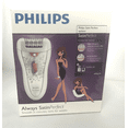Philips Satin Perfect Epilator, White/Pink, Ceramic Tweezers, Wireless ...