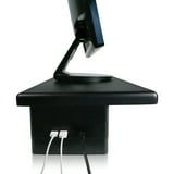 DAC, DTA02159, Stax Ergonomic Height Adjustable Monitor Stand with 2 ...