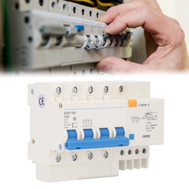 Inicio MCB, DIN Rail Mount 400V 32A Mini CircuitO de Estructura modular ...