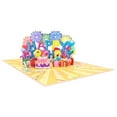 3D Popup Birthday Cards Cake Balloon Greeting Card for Dad Mom Happy ...