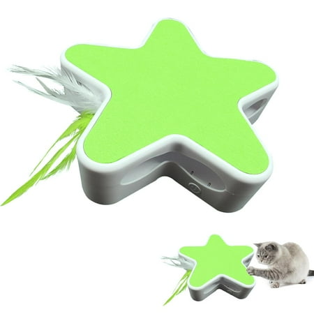 wolftale Electric Cat Carousel Five-pointed Star Cat Toy Intelligence ...