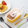 NEXAVKPR Premium Stainless Steel Dessert Spoon With Unique Gourd Shape ...