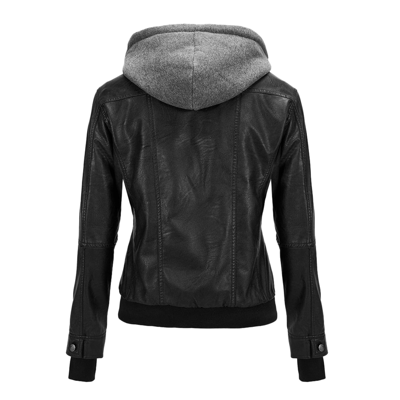 Click here for Xiaowwww Womens Autumn/Winter Leather Jacket Short... prices