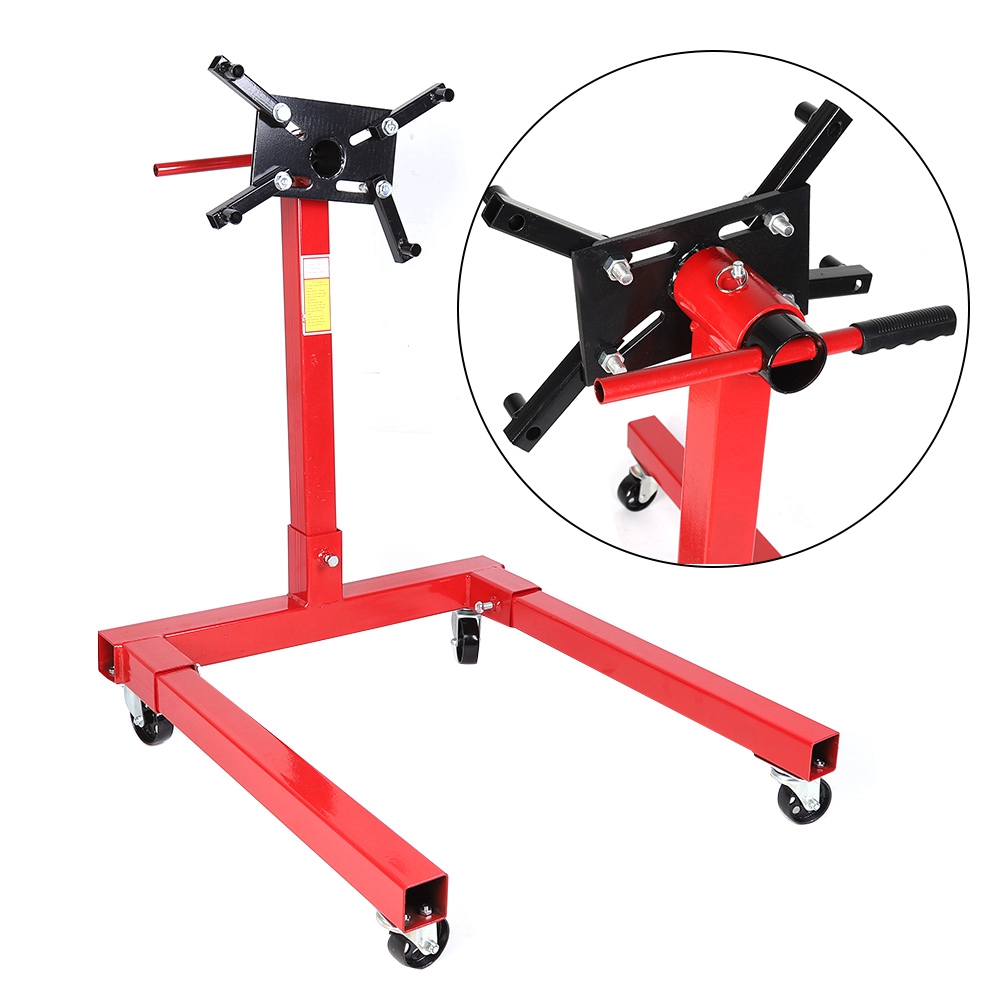 LYUMO 1250lbs Car Engine Gearbox Mount Support Stand Workshop ...