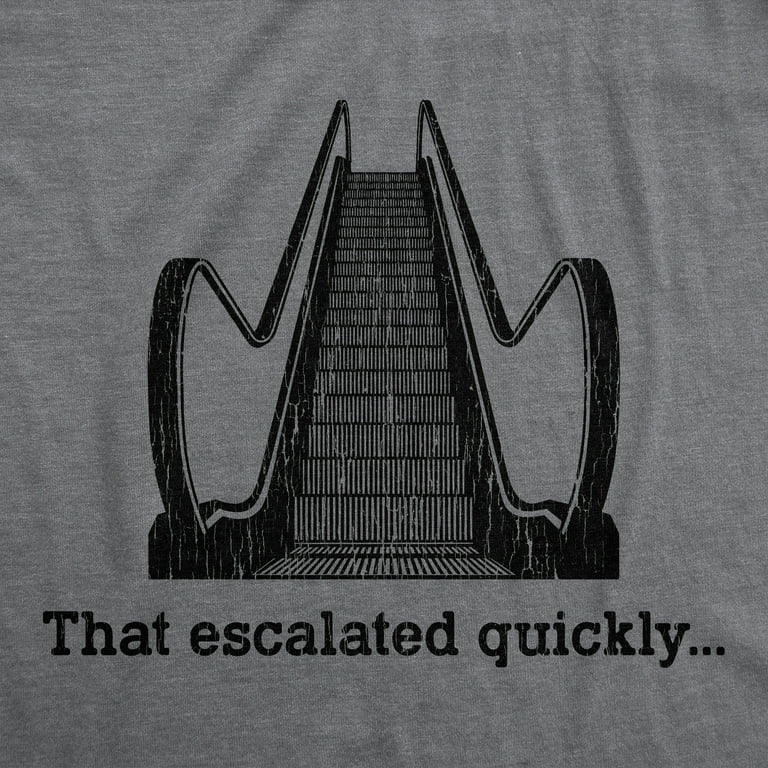 That Escalated Quickly Meme Escalator