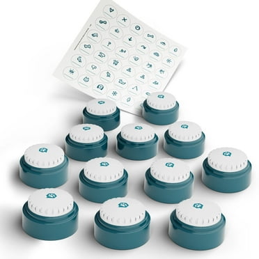 FluentPet Basic Get Started Kit - 6 Recordable Buttons with Batteries ...