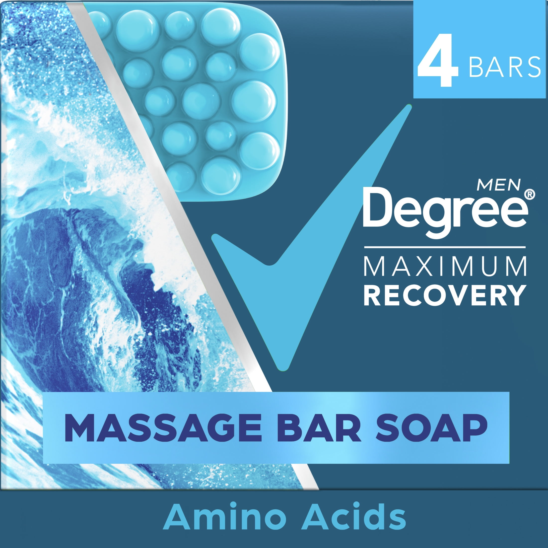Buy Degree Maximum Recovery Massage Bar Soap For Post-Workout Skincare ...
