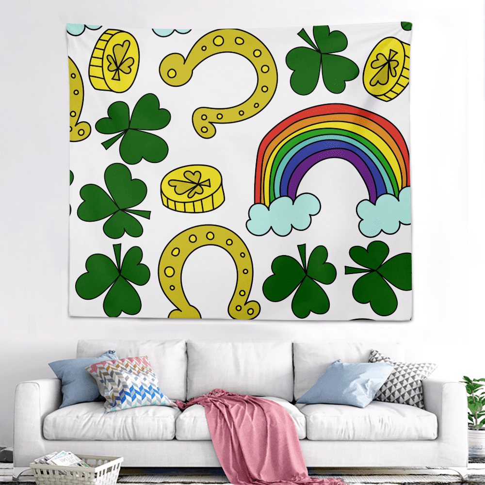 St. Patrick's Day Backdrop and Tablecloth Party Supplies Themed ...