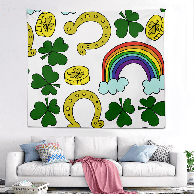 St. Patrick's Day Backdrop and Tablecloth Party Supplies Themed ...