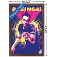 The Big Bang Theory - Sheldon Wall Poster, 14.725" x 22.375", Framed ...