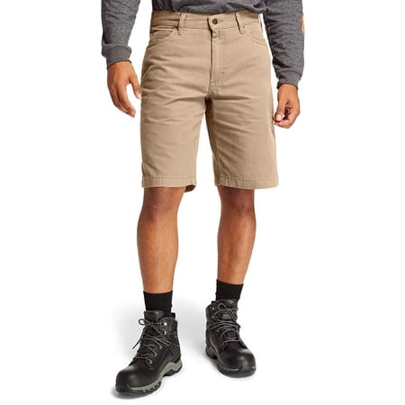 Timberland PRO Men's Son Canvas Work Short, Khaki, 36W x 11L | Walmart ...