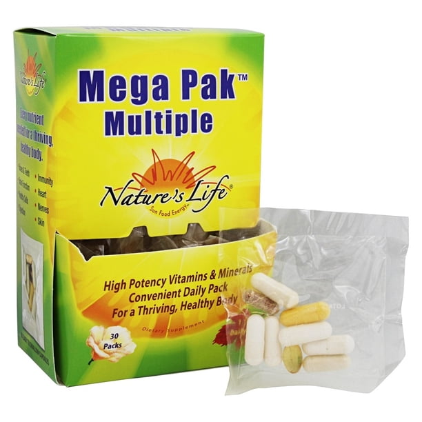Nature's Life - Mega Pak Multiple - 30 Packet(s) - Walmart.ca
