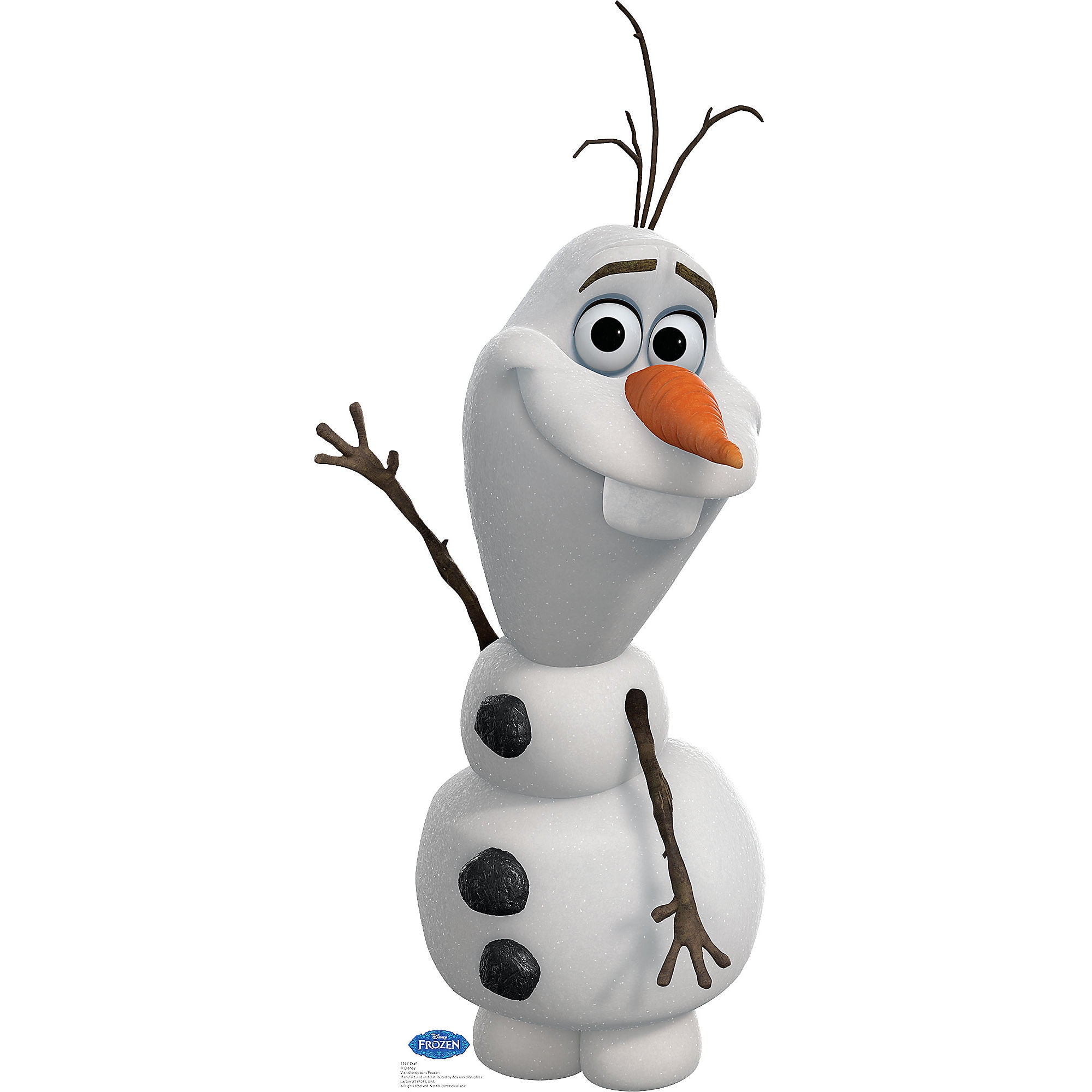 45IN C/O OLAF FROZEN LIFESIZE - Walmart.com