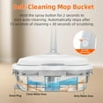 Free Shipping! Redkey Cordless Electric Steam Mop with Self-Cleaning ...
