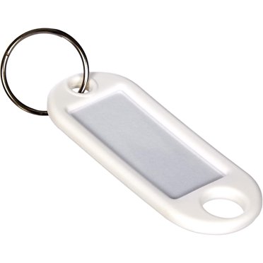 Talking Key Chain Square - White - Walmart.com